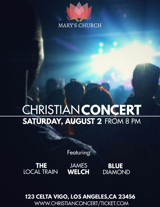 CONCERT FLYER Template | PosterMyWall