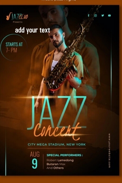 Selebaran Konser Templat | PosterMyWall