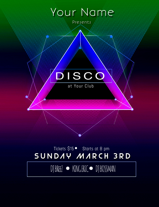 Concert Flyer Template | PosterMyWall