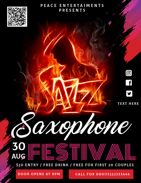 concert flyer Template | PosterMyWall