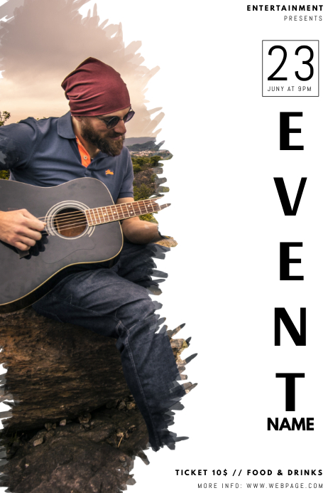 Concert Flyer Template | PosterMyWall