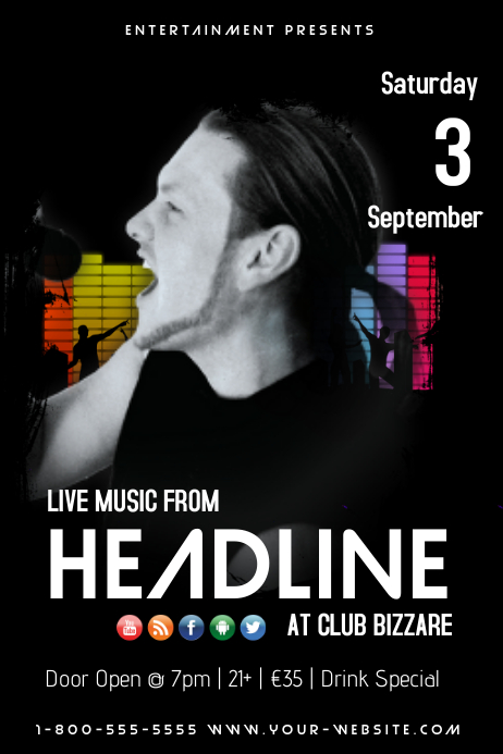 concert Template | PosterMyWall