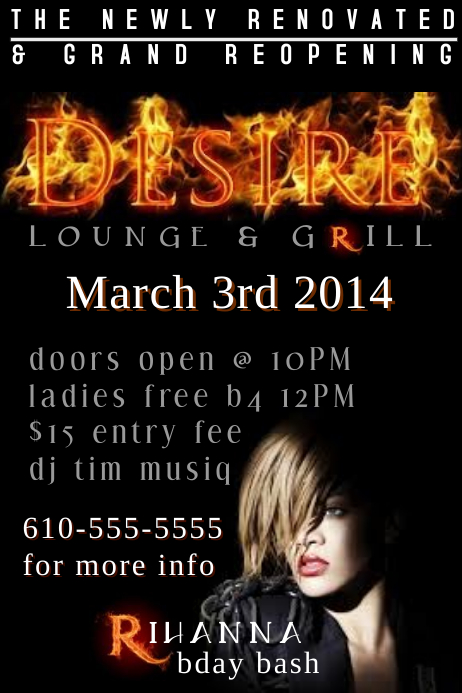 Concert Flyer Template | PosterMyWall