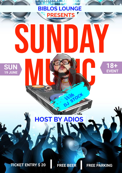 concert flyer template | PosterMyWall