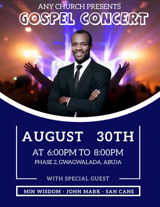 concert flyer template | PosterMyWall