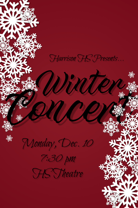 Concert Flyer Template | PosterMyWall