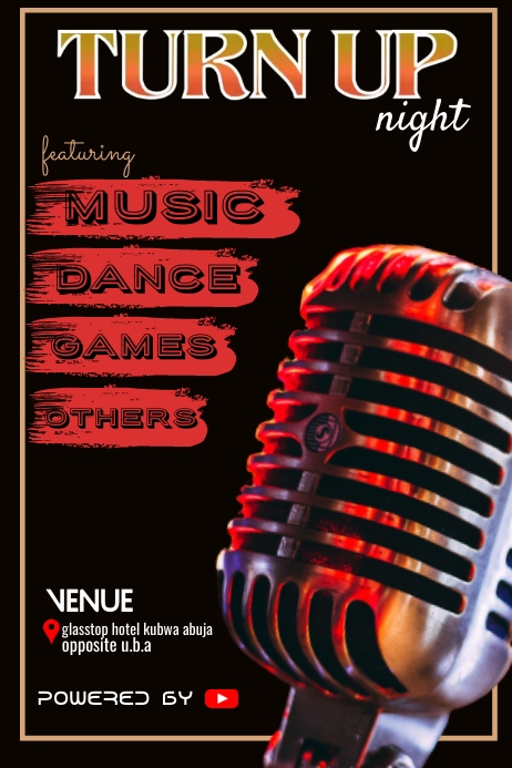 Concert Flyer Template | PosterMyWall