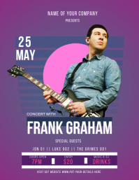 Concert Flyer Template | PosterMyWall