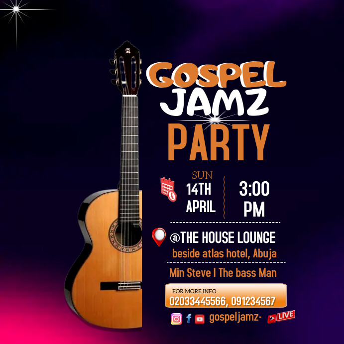 Concert Flyers (1) Template | PosterMyWall