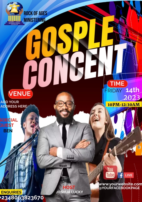 concert flyers Template | PosterMyWall