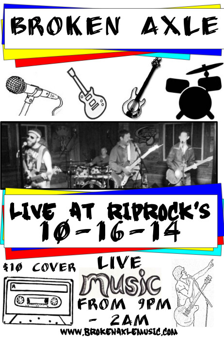 Gig Concert Flyer Template | PosterMyWall