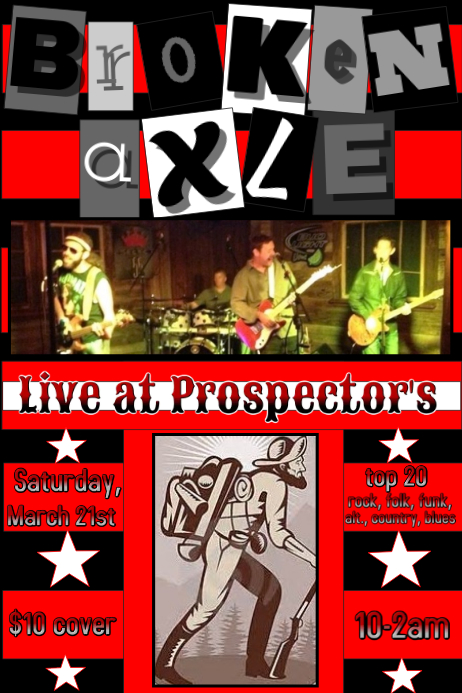 Concert Gig Flyer Template | PosterMyWall