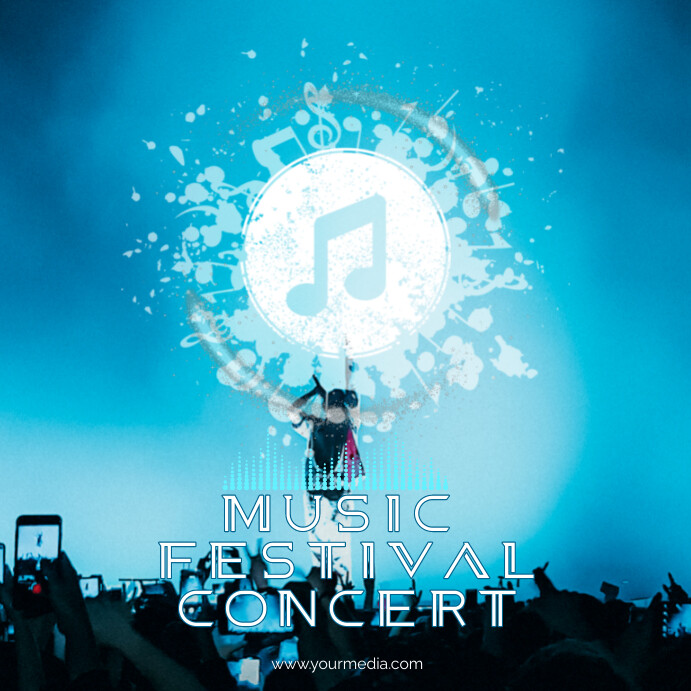 concert instagram Template | PosterMyWall