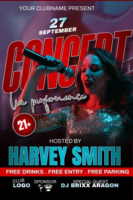 Copy of Concert Night Party | PosterMyWall