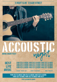 LIVE CONCERT POSTER Template | PosterMyWall