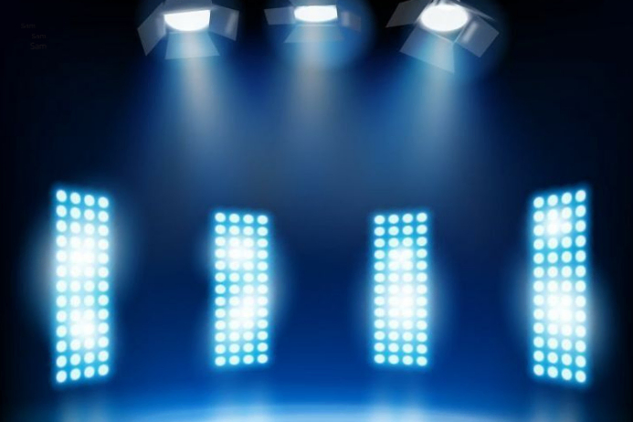 Concert stage lighting Template | PosterMyWall