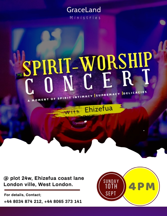 concert template | PosterMyWall