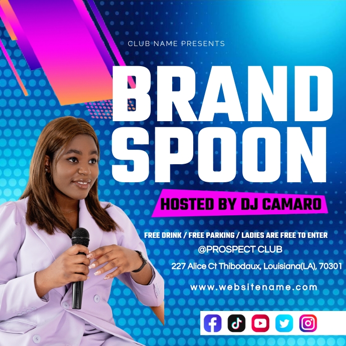 CONCERTS & BRAND POSTERTEMPLATE | PosterMyWall