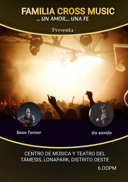 Concierto de música Template | PosterMyWall