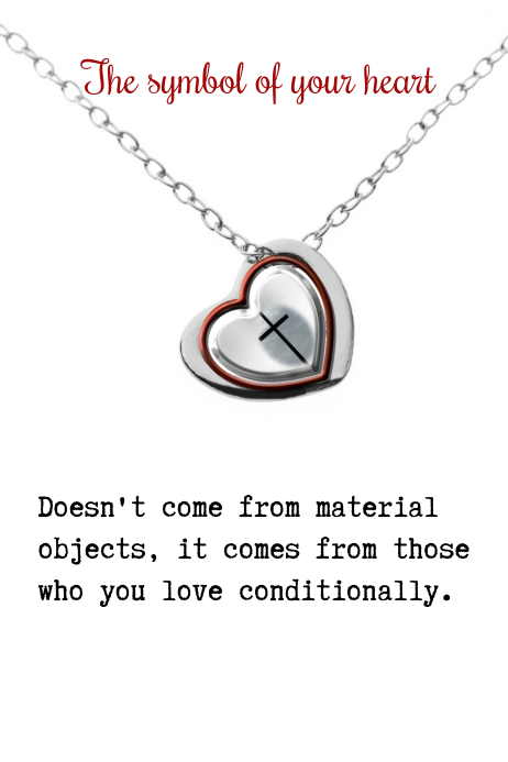 Conditional Love Template | PosterMyWall