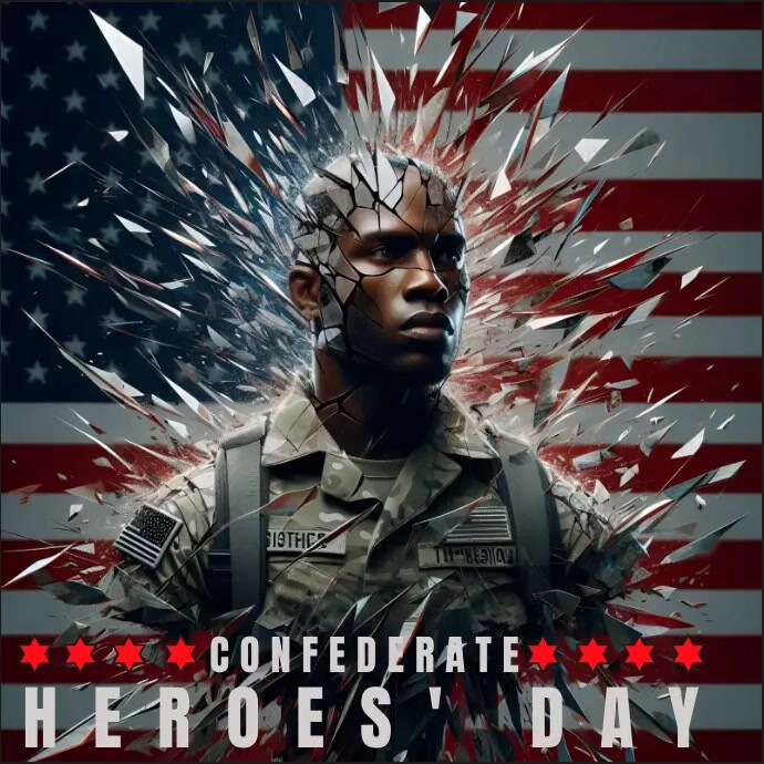 Confederate heroes day Template | PosterMyWall