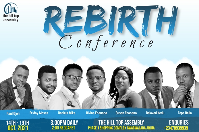 Conference Banner Template | PosterMyWall