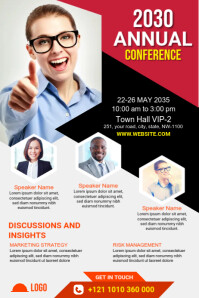 Conference Banner Template | PosterMyWall