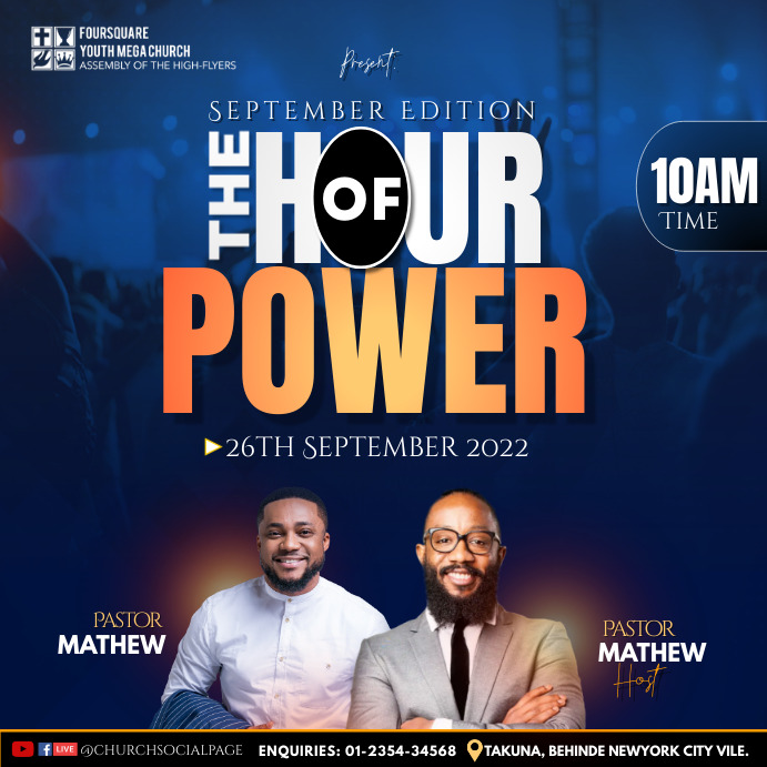 Conference church flyer (17) Template | PosterMyWall