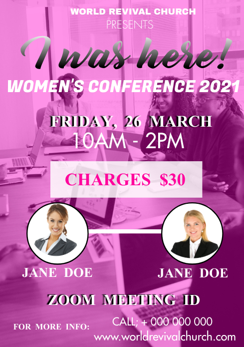 Conference Template | PosterMyWall