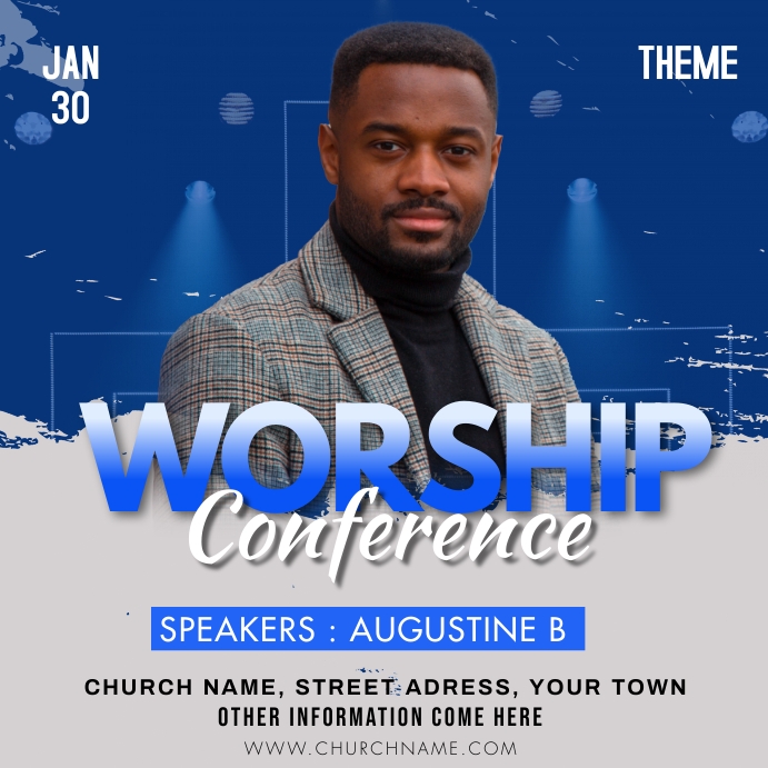 Conference Template | PosterMyWall