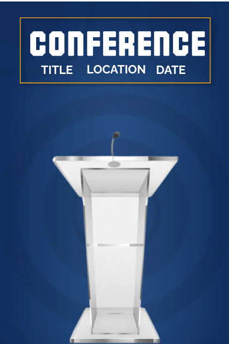 Conference Template | PosterMyWall