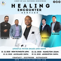 HEALING SERVICE Template | PosterMyWall
