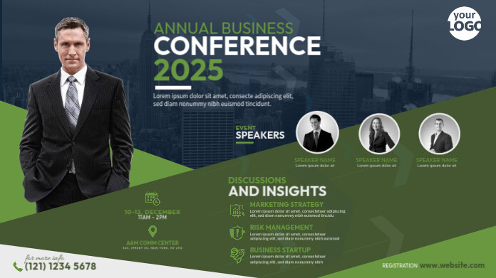 Copy of Conference | PosterMyWall