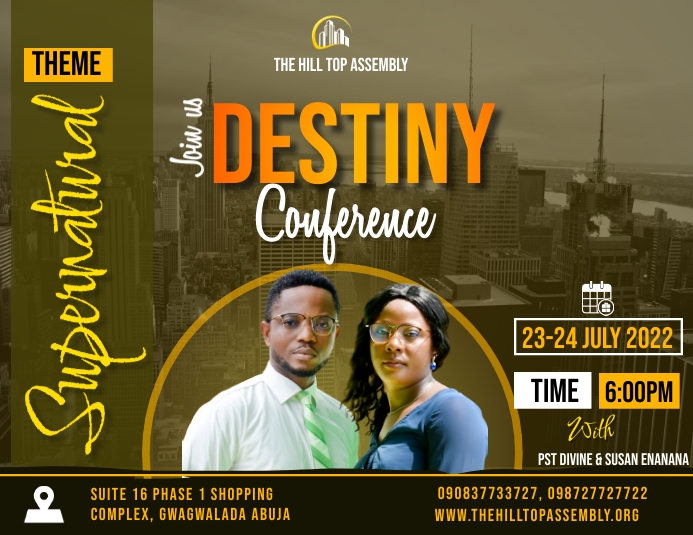 Copy of CONFERENCE | PosterMyWall