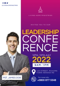 Conference flyer Template | PosterMyWall