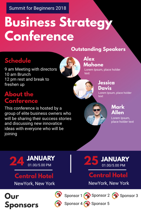 Conference Flyer Template | PosterMyWall
