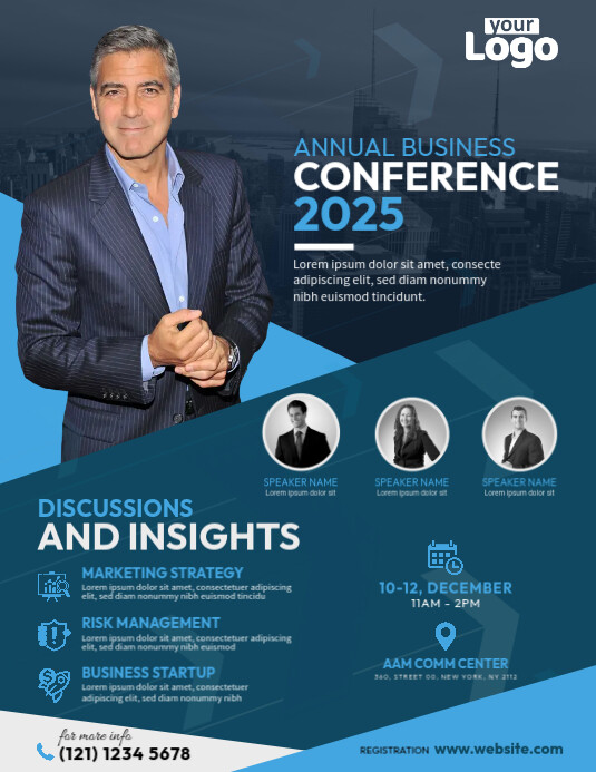Conference Flyer Template | PosterMyWall