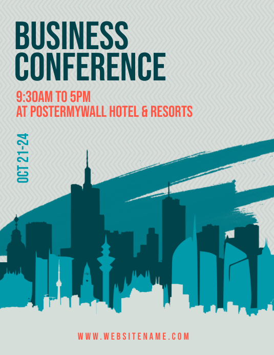 Conference Flyer Template | PosterMyWall