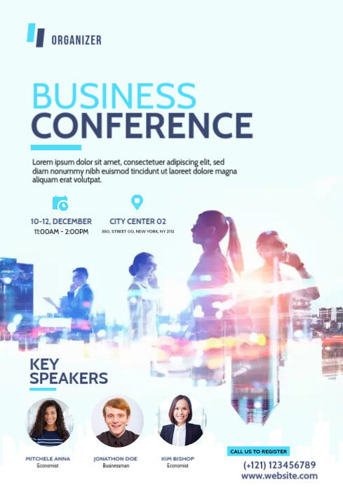 Conference Flyer Template | PosterMyWall