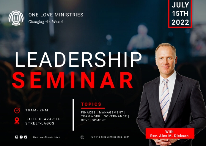 Conference flyer Template | PosterMyWall