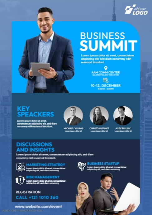 Conference Flyer Template | PosterMyWall