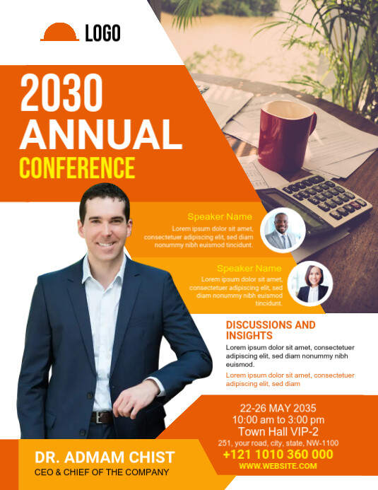 Conference Flyer Template | PosterMyWall