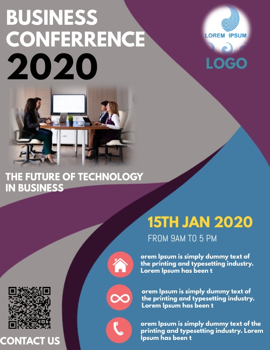 Conference Flyer Template | PosterMyWall