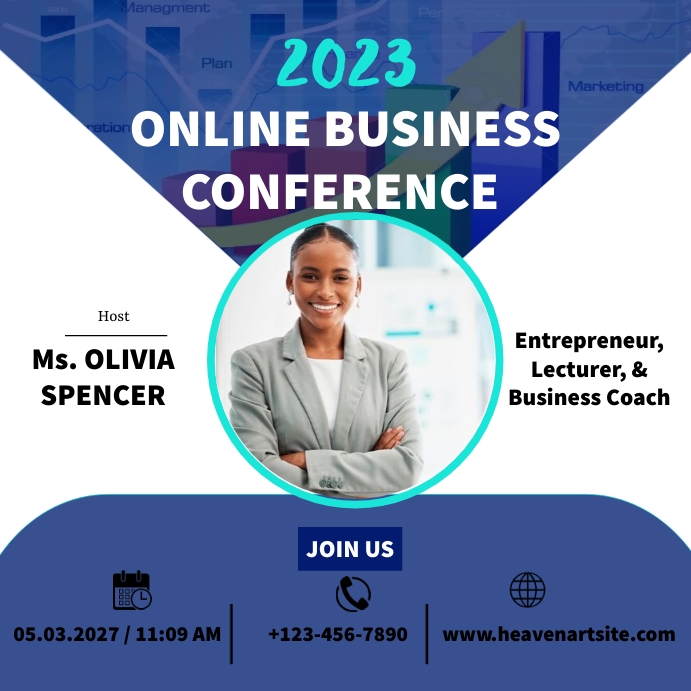 conference instagram post Template | PosterMyWall