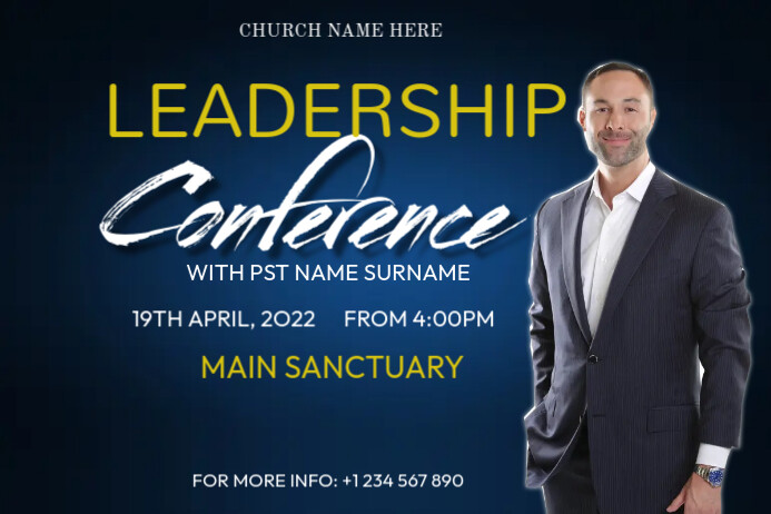 Copy of Conference poster (1) | PosterMyWall