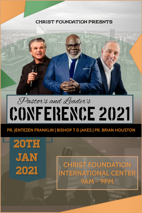 Conference Poster Template | PosterMyWall