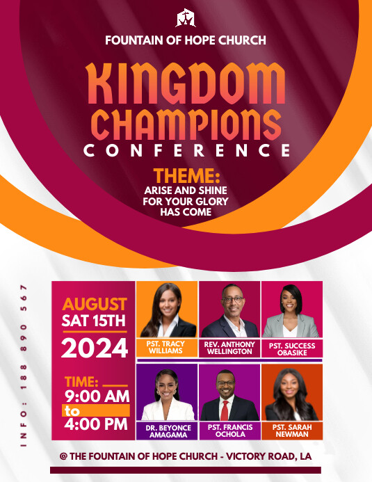 conference poster template | PosterMyWall