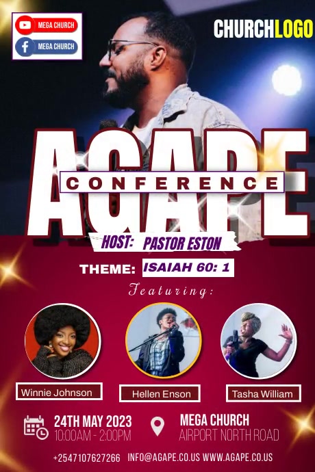 conference seminar concert meeting flyer (1) Template | PosterMyWall