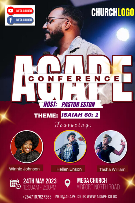 Modèle conference seminar concert meeting flyer | PosterMyWall