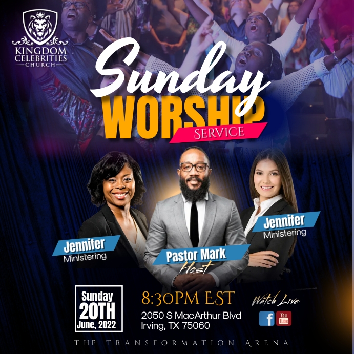 CONFERENCE service (7) Template | PosterMyWall